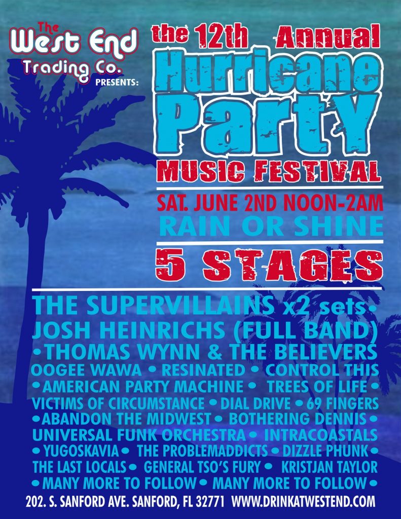Hurricane Party – The Universal Funk Orchestra